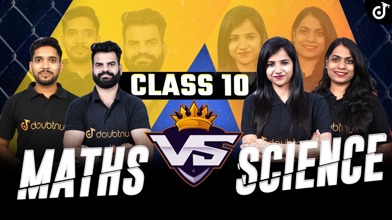 Class 10 Mathematics VS Science ⚔️ Class 10 Preparation | Doubtnut # ...