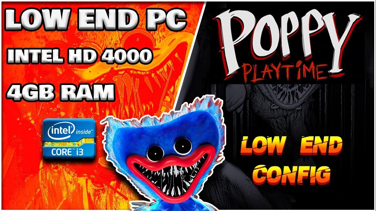 PLAY poppy playtime chapter 1 in low graphics 4GB RAM full gameplay ...