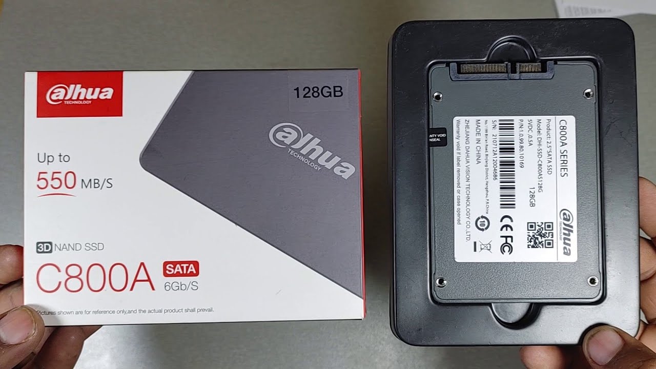 DAHUA C800A SSD Hard Disk 128GB SATA Solid State Drive Rs 4500 Unboxing ...
