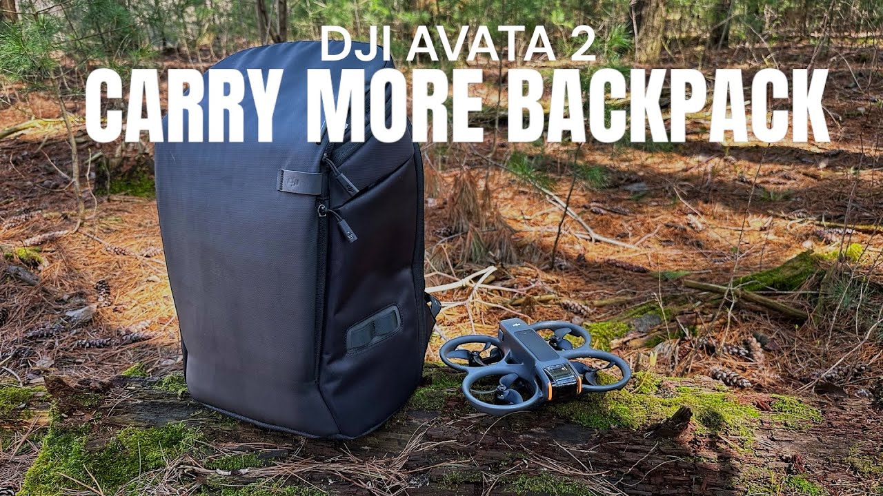 DJI Avata 2 and DJI Carry More Backpack (How Does It Fit) - YouTube