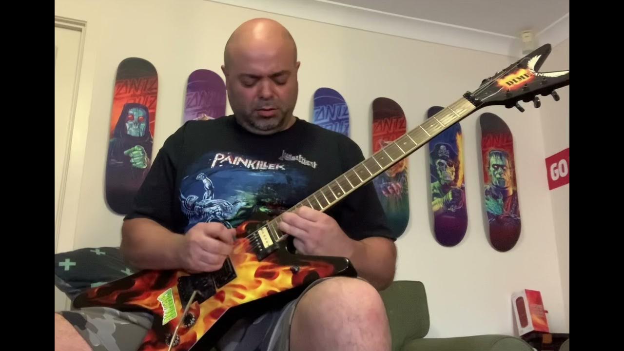 Painkiller solo cover - YouTube
