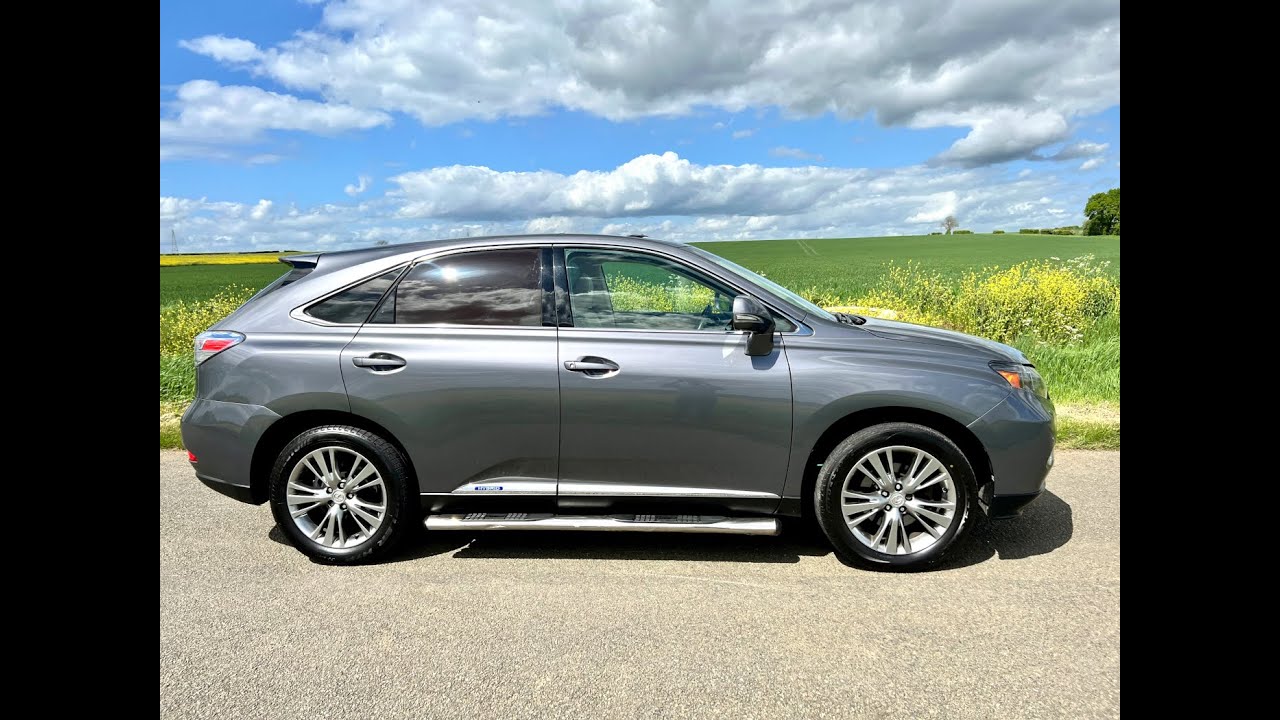 Lexus RX 450h 3.5 V6 Advance CVT 4WD 5dr (Sunroof) - YouTube