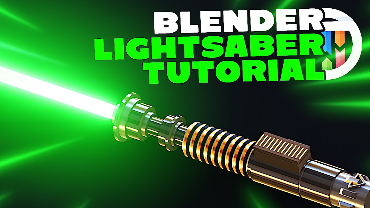 How I Made a Lightsaber • Modelling Process Timelapse w/ Commentary ...