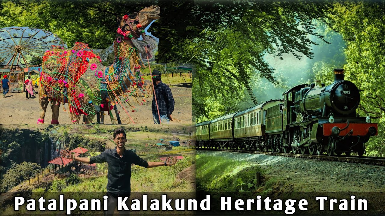 Patalpani-Kalakund Heritage Train | Indore Patalpani Waterfall | Indore ...