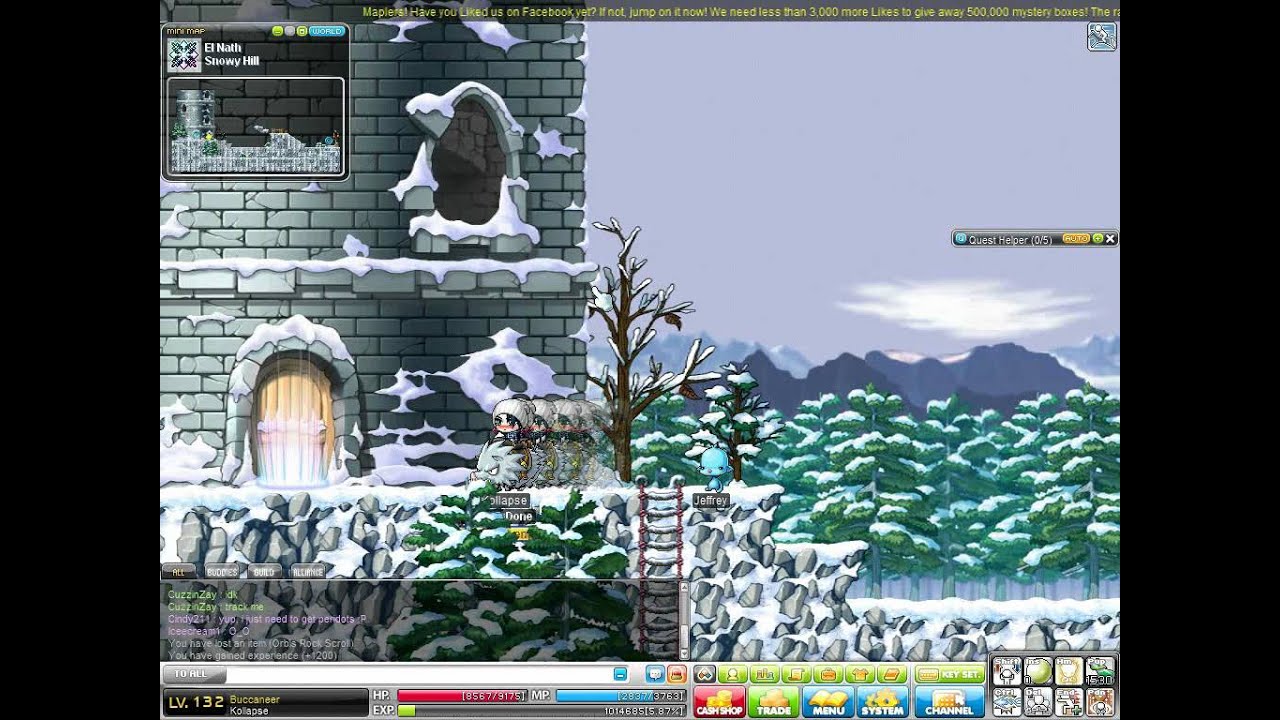 Maplestory Alcaster quest (summoning rock quest) walkthrough part 1 ...