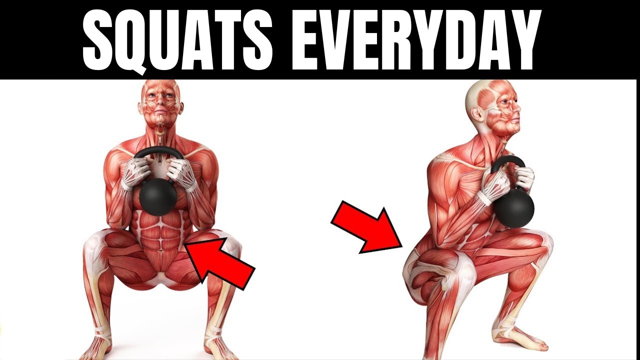Transform Your Body with Daily Squats See the Incredible Results! - YouTube