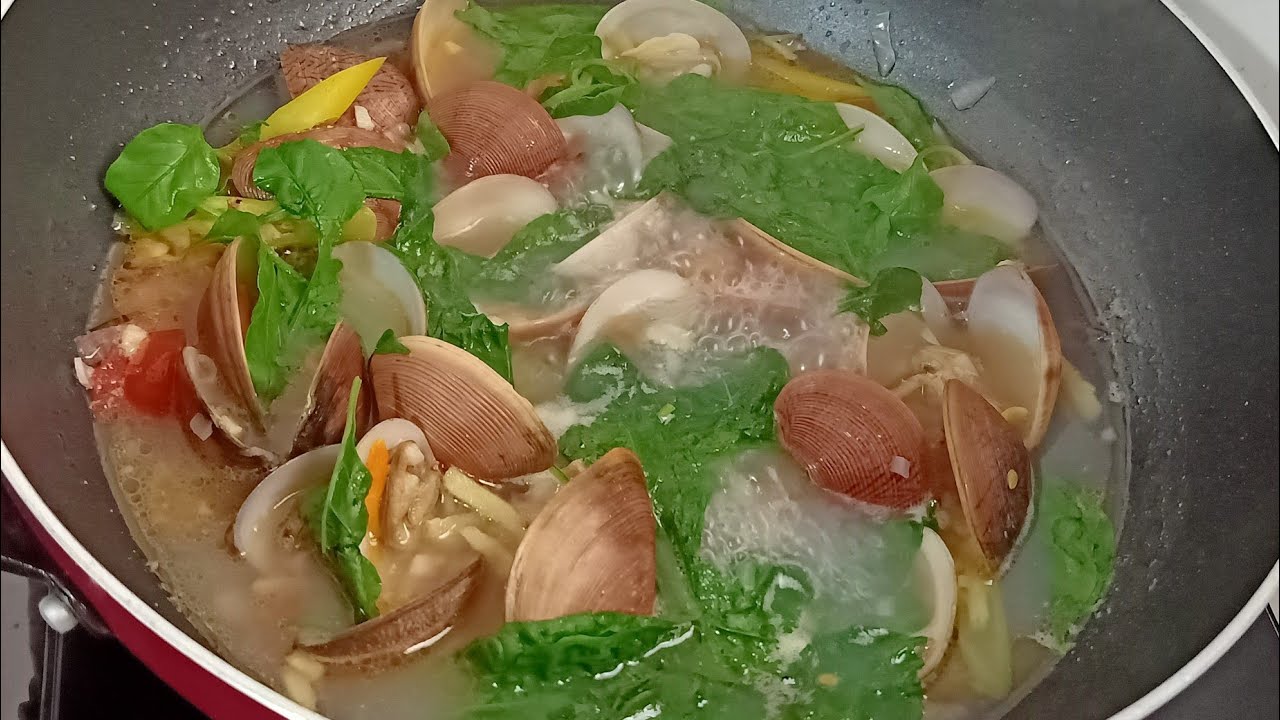 GINISANG HALAAN | SAUTEED CLAM SOUP - YouTube
