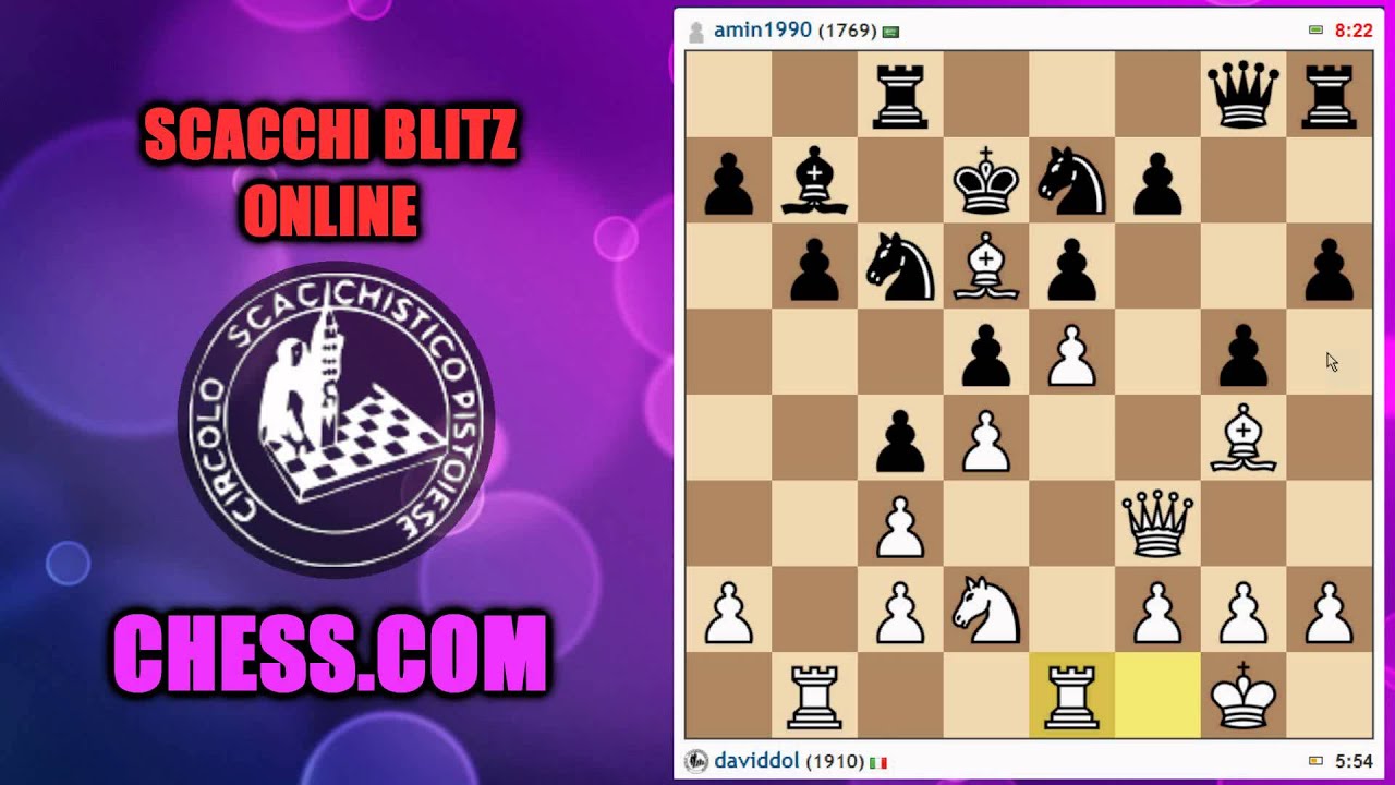 SCACCHI Partite Online 28 - chess.com - Daviddol vs Telecom Italia ...