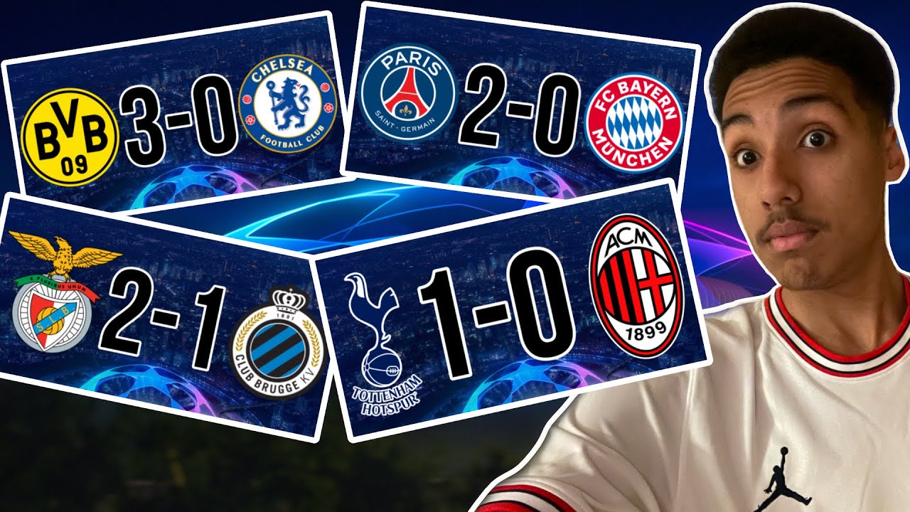 My Champions League RO16 Predictions! (Part 1) - YouTube