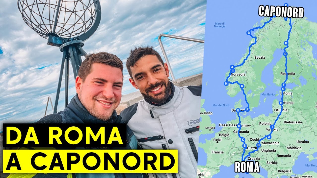 Da ROMA a CAPO NORD! | ROAD TO NORDKAPP EP. 1 - YouTube