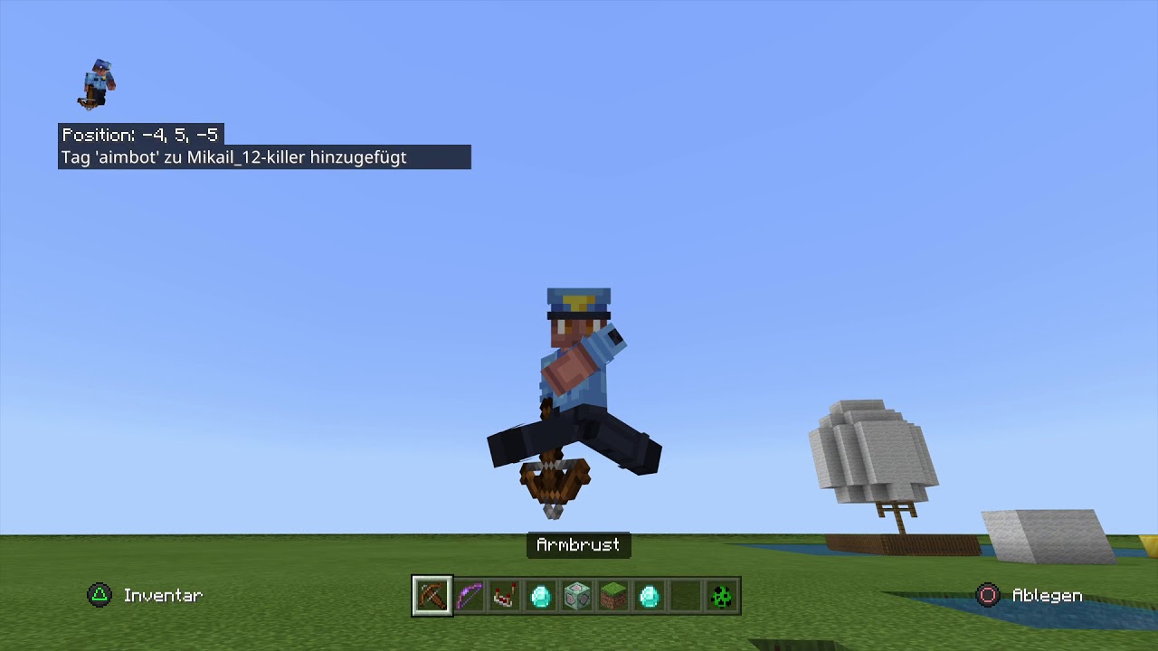 Minecraft Bow/Crossbow aimbot - YouTube