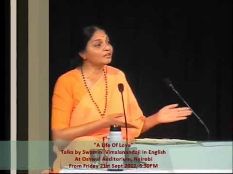 YOUR INVITATION TO: "A Life of Love" by Swami Vimalananda - YouTube