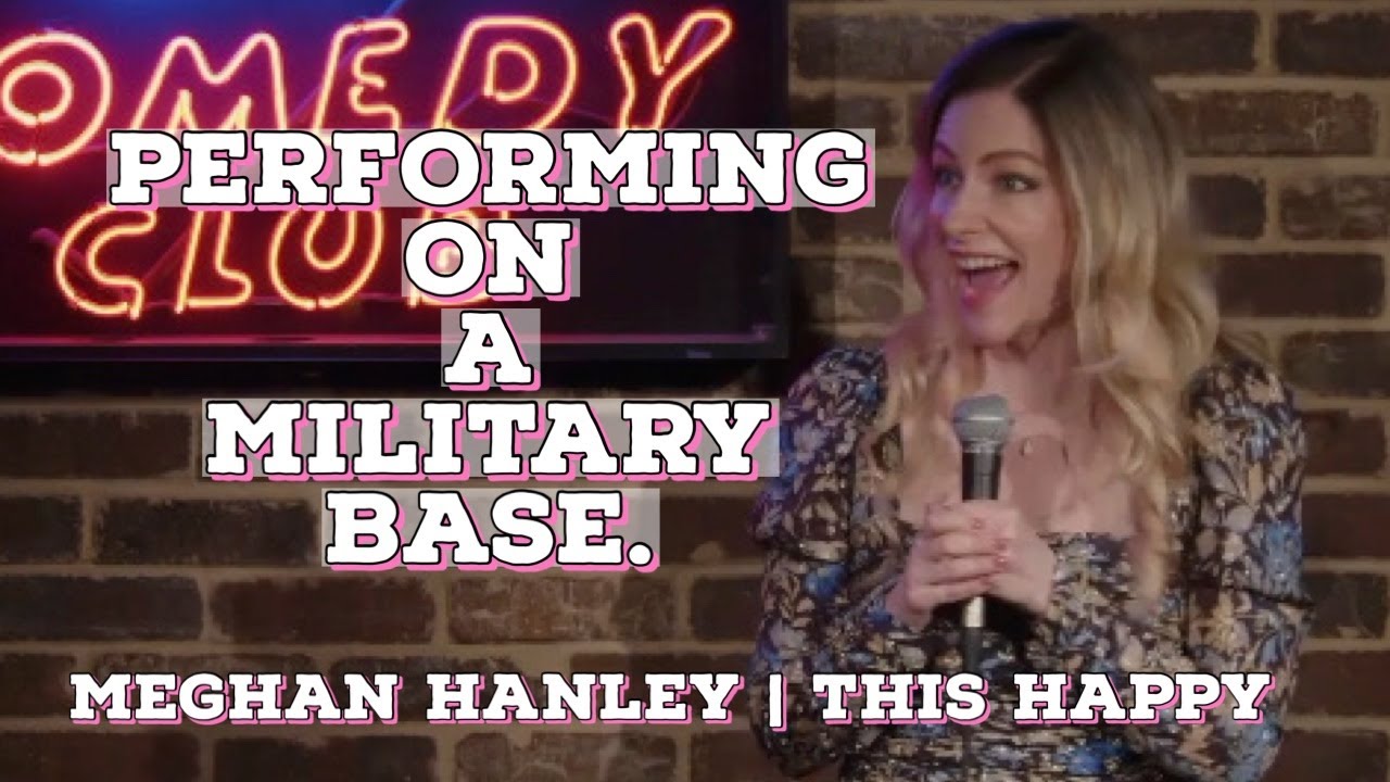 Meghan Hanley | Performing On A Military Base | This Happy - YouTube