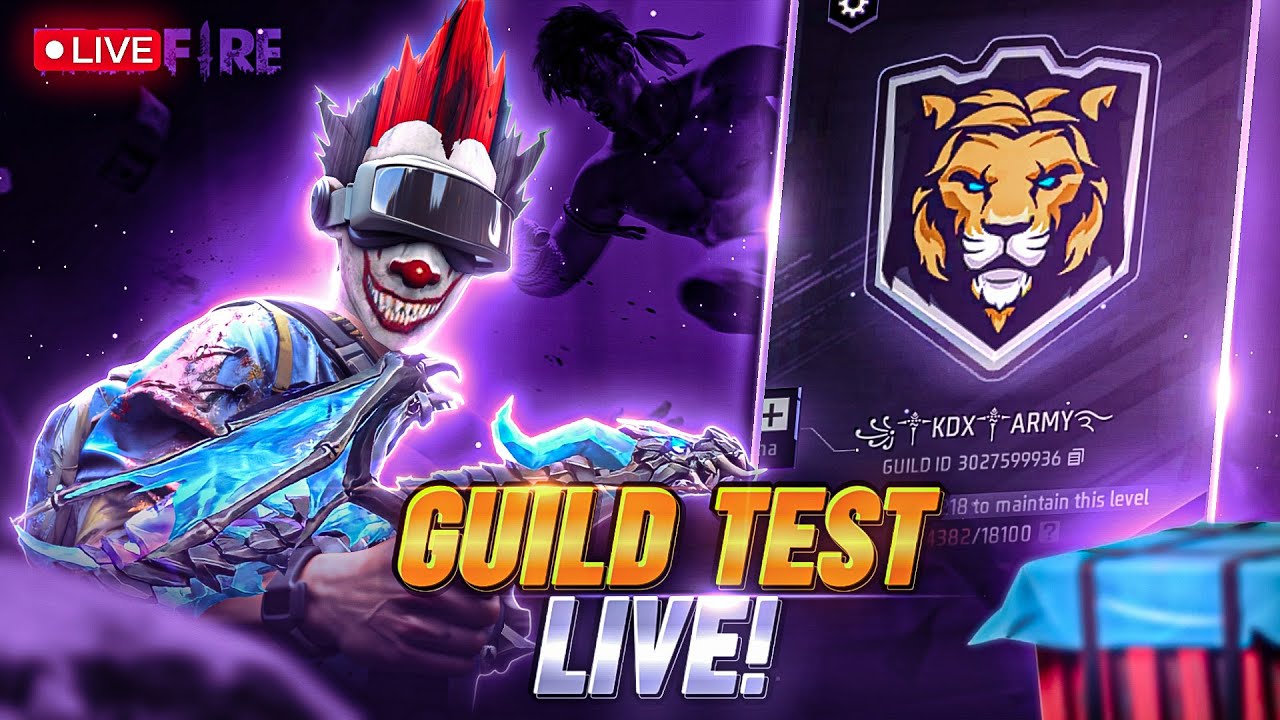 Streaming After A Long Time 😘 Guild Test Live + Chill Stream 🫂🤗 # ...