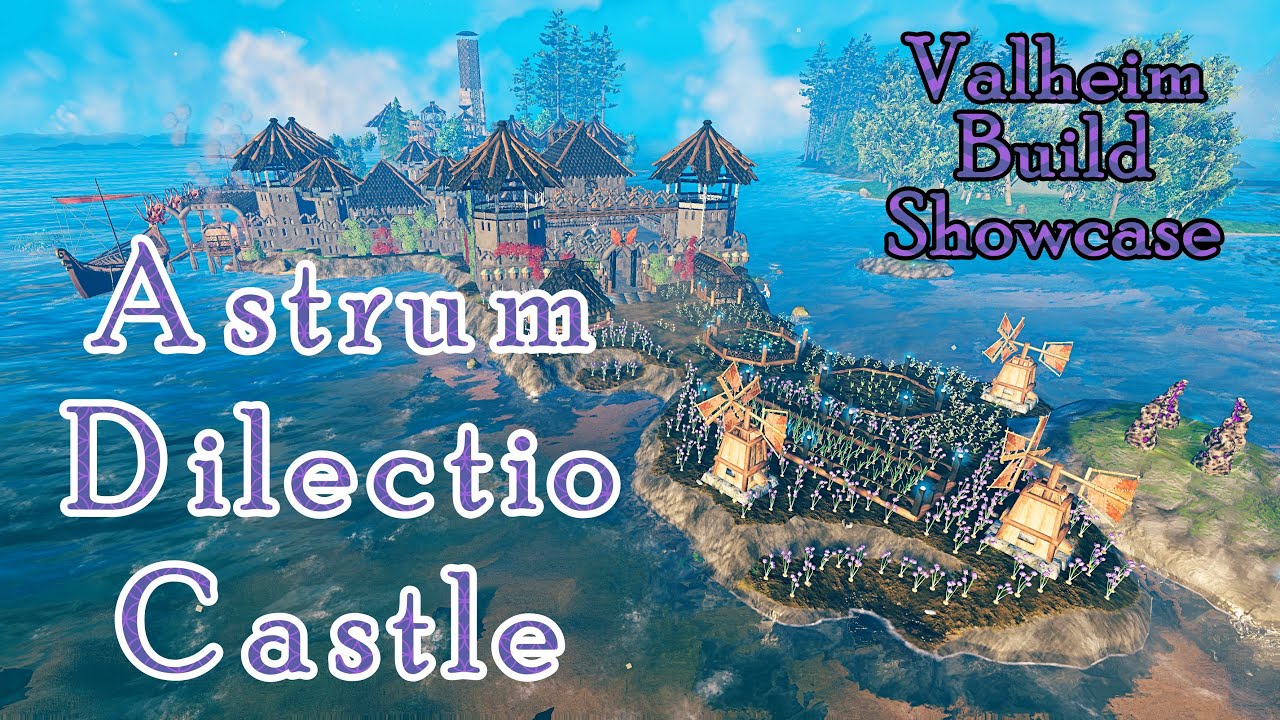Astrum Dilectio Castle Showcase: A Valheim Mega Build! - YouTube
