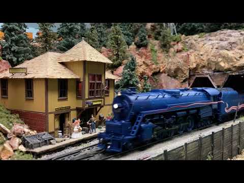 Special Steam-Powered Freight Train At Tennessee Pass - HO Scale - YouTube