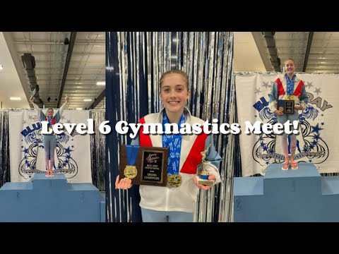 First Level 6 Gymnastics Meet of 2025! Grand Champion! | Blue Gray ...