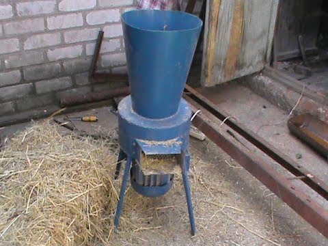Измельчитель Соломы Сена - YouTube