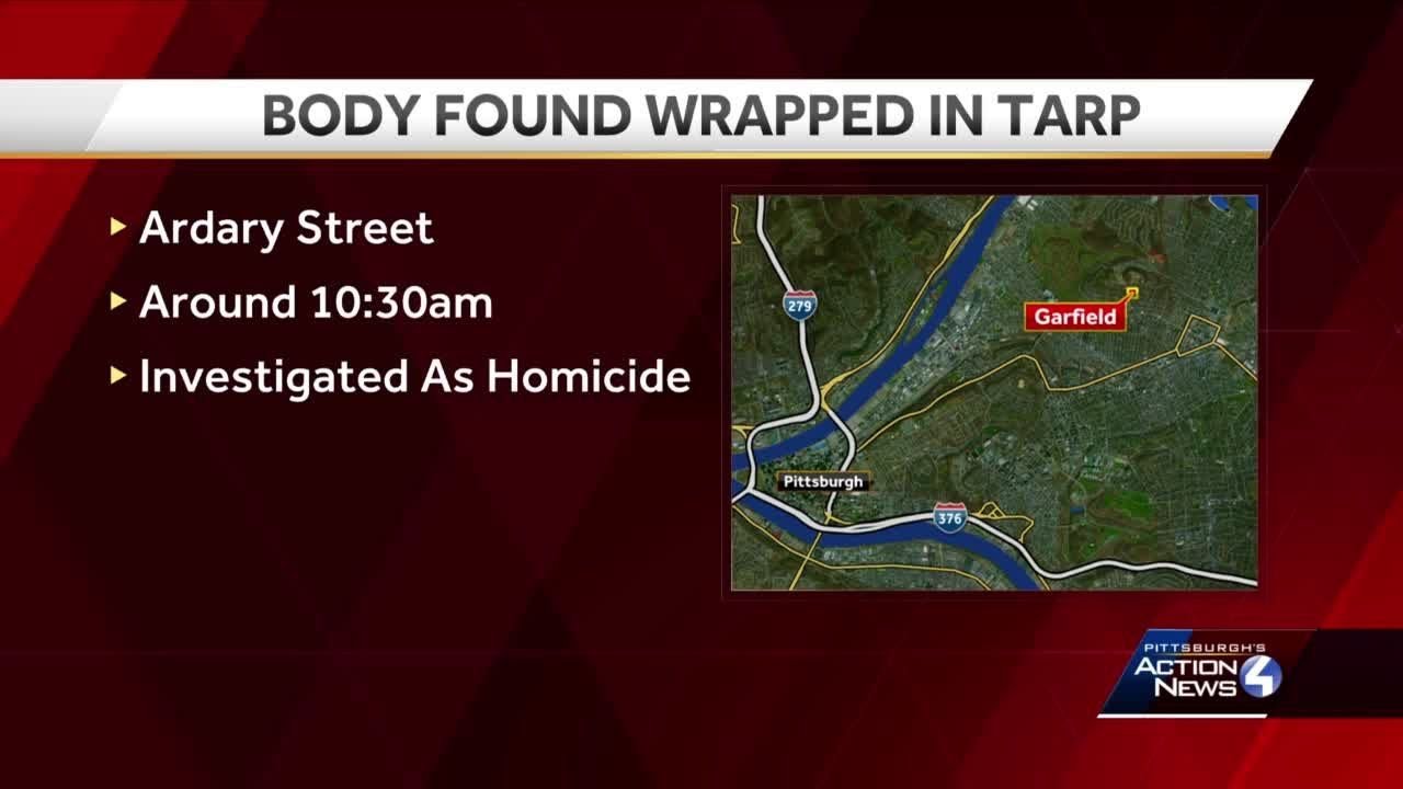 Body found wrapped in tarp in Garfield - YouTube