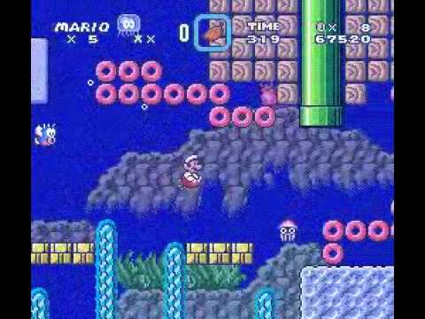 SMB3 styled Underwater Level.avi - YouTube