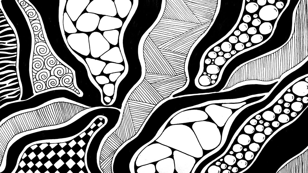 Easy zentangle drawing step by step | abstract zentangle | zentangle ...