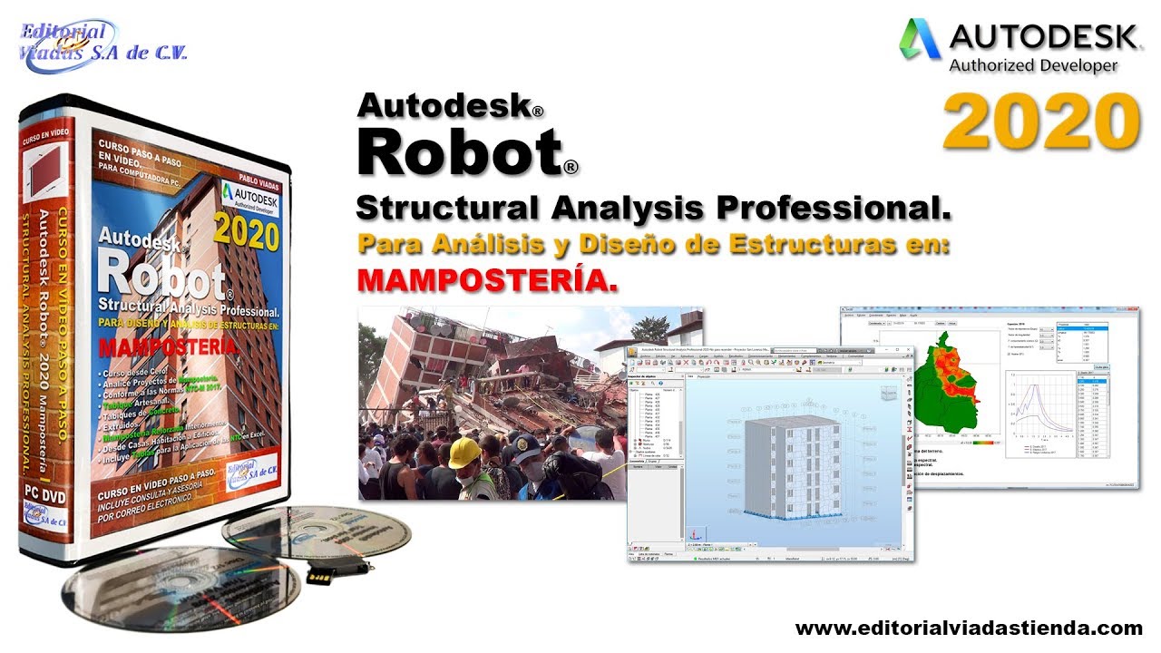 Curso de Robot Structural 2020 para Estructuras en Mampostería - YouTube
