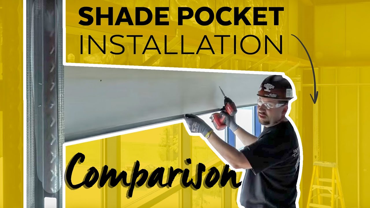 Comparison of Shade Pocket Installation | Axiom | Armstrong Ceiling ...