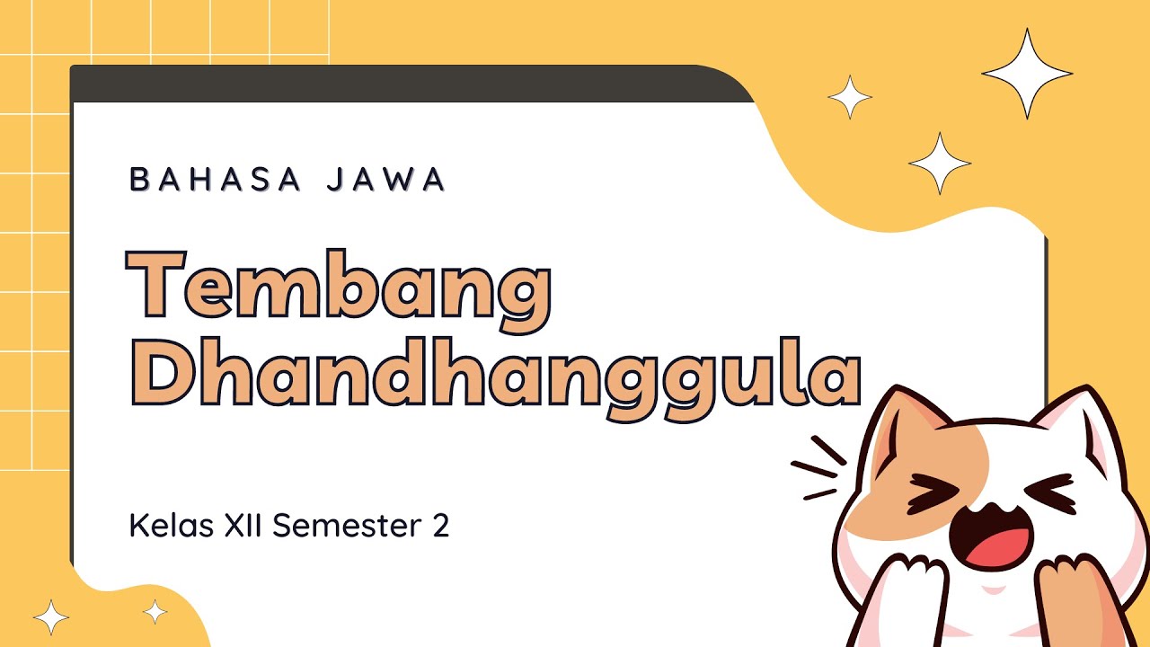 Tembang Dhandhanggula - YouTube