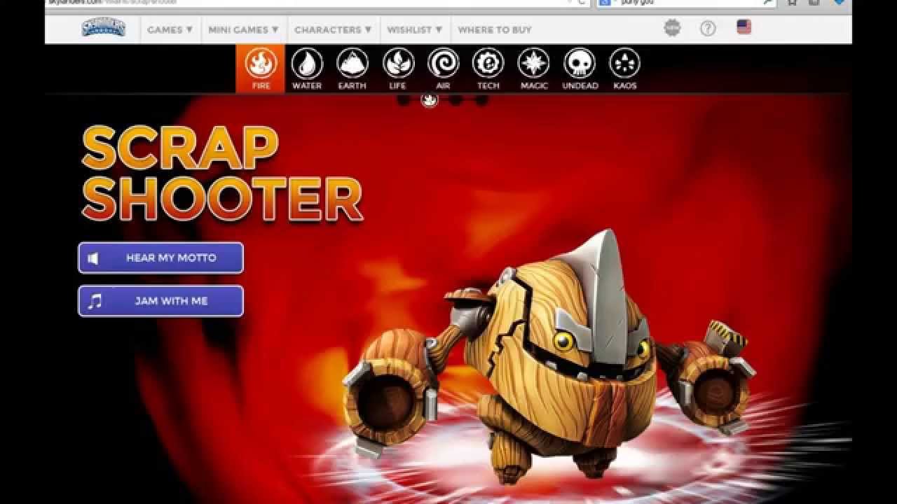 Skylanders Website updated! - YouTube