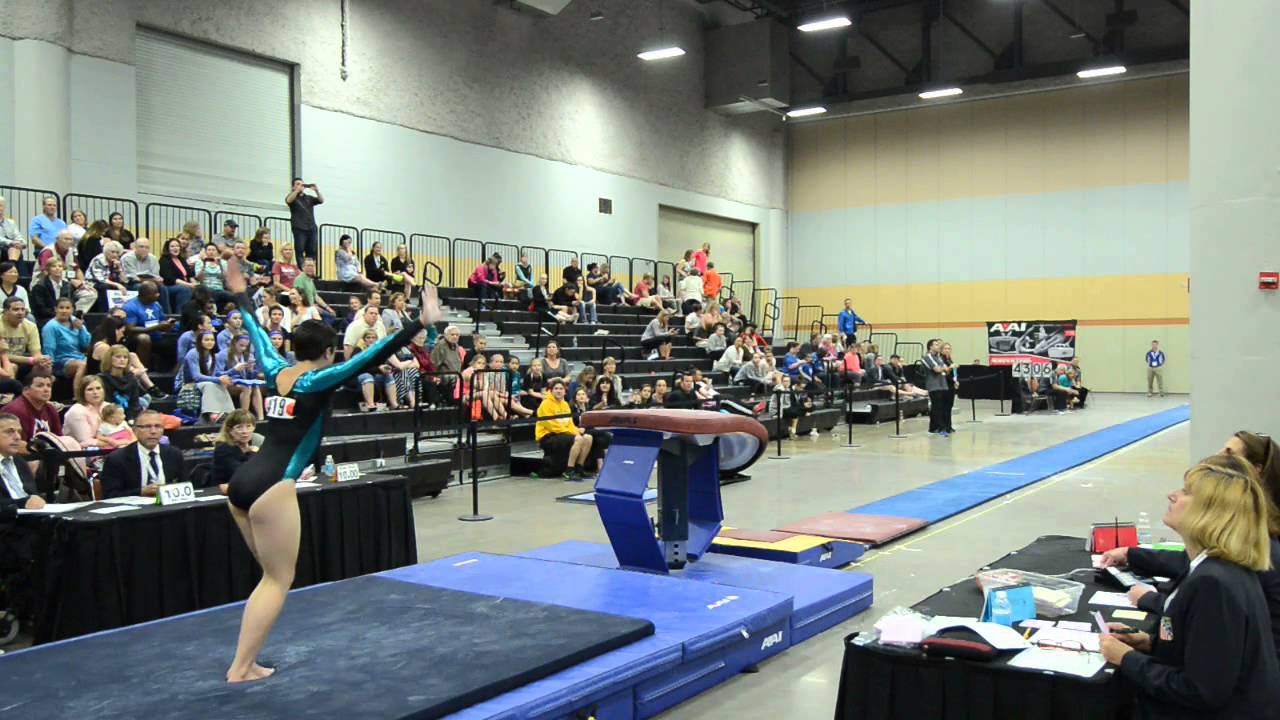 Alexia Burch - Vault 2 - 2015 Women's Junior Olympic Championships ...