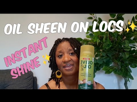 Oil Sheen for instant Shine! - YouTube