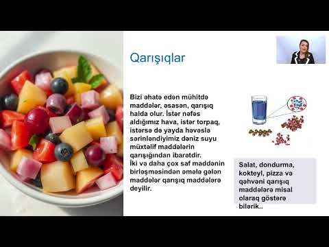 Rəqəmsal məktəb - Təbiət V sinif - Saf maddələr və qarışıqlar nədir