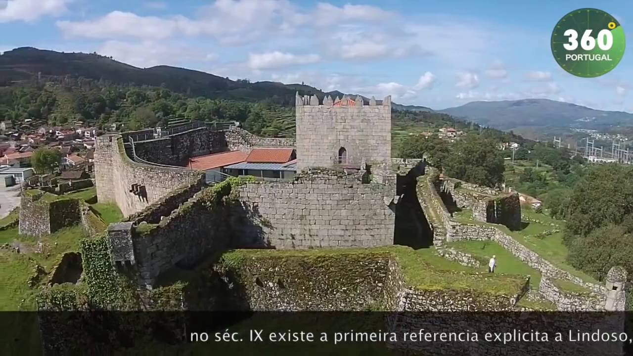 Castelo do Lindoso - Vista aérea - YouTube