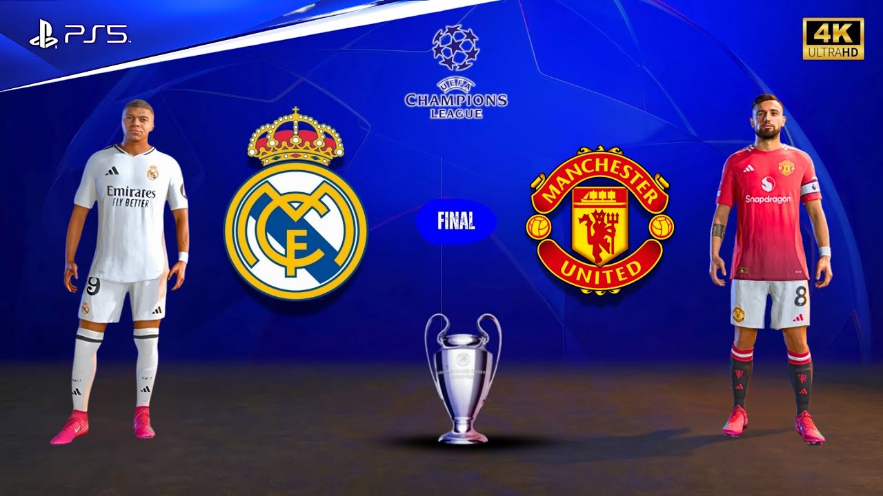 FC 25 - Real Madrid vs Man United | UEFA Champions League Final ...