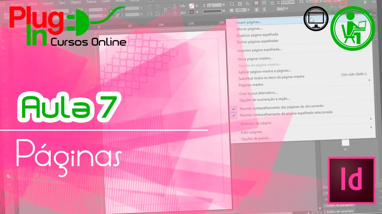 InDesign CC | Aula 7 – Aplicação Prática - YouTube