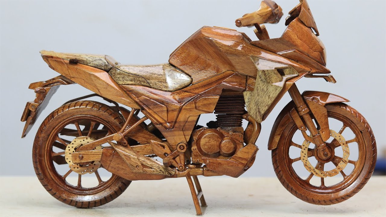 Honda CB 200 X || How to Make Wooden Bike Model || - YouTube