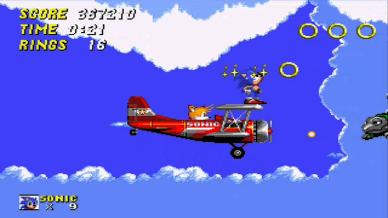 Sonic 2 Walkthrough Part 9: No Fly Zone - YouTube