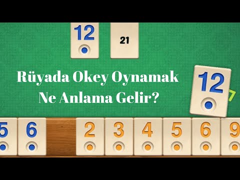 Rüyada Okey Oynamak  Ne Anlama Gelir?