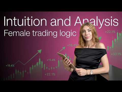 FEMALE TRADING LOGIC: Intuition and Analysis ! Pocket Option Education ! Keltner Channel Method