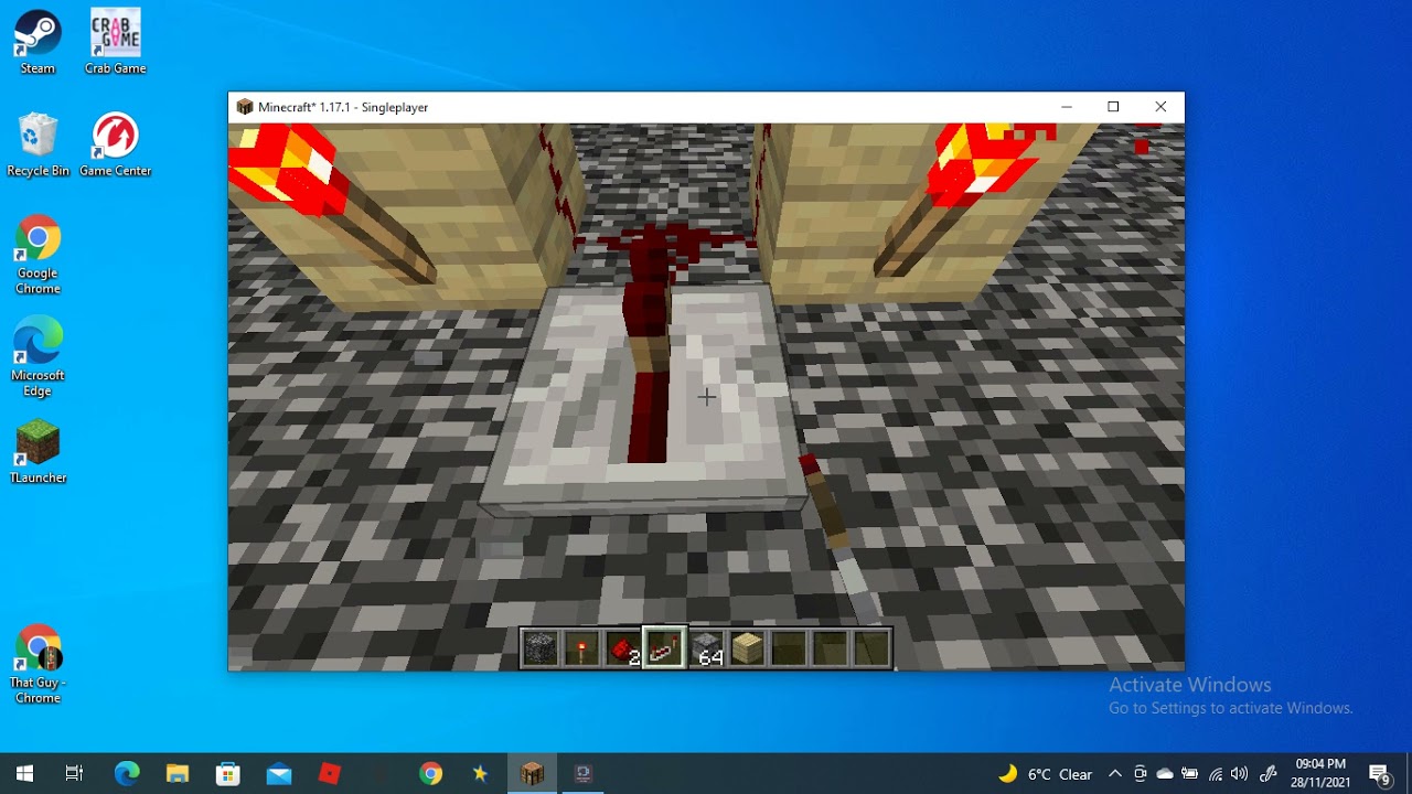 Minecraft TNT farm - YouTube