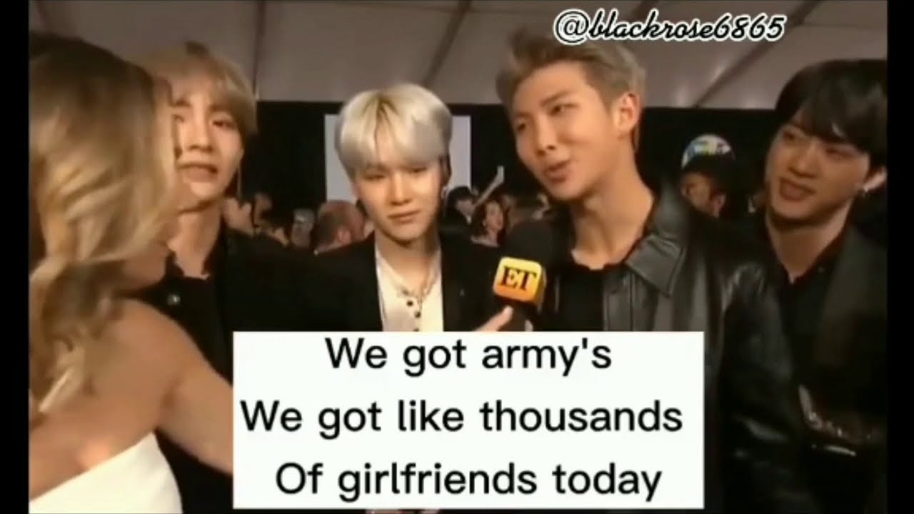BTS have girlfriends?!!? { Big news for ARMY} shocking - YouTube
