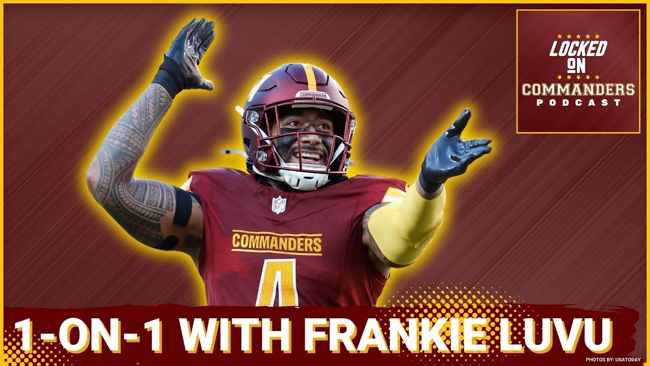 Commanders vs. Eagles: 1-on-1 with Washington Linebacker Frankie Luvu ...
