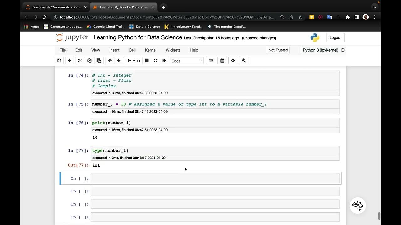 Numeric Data Types in Python - Int - YouTube
