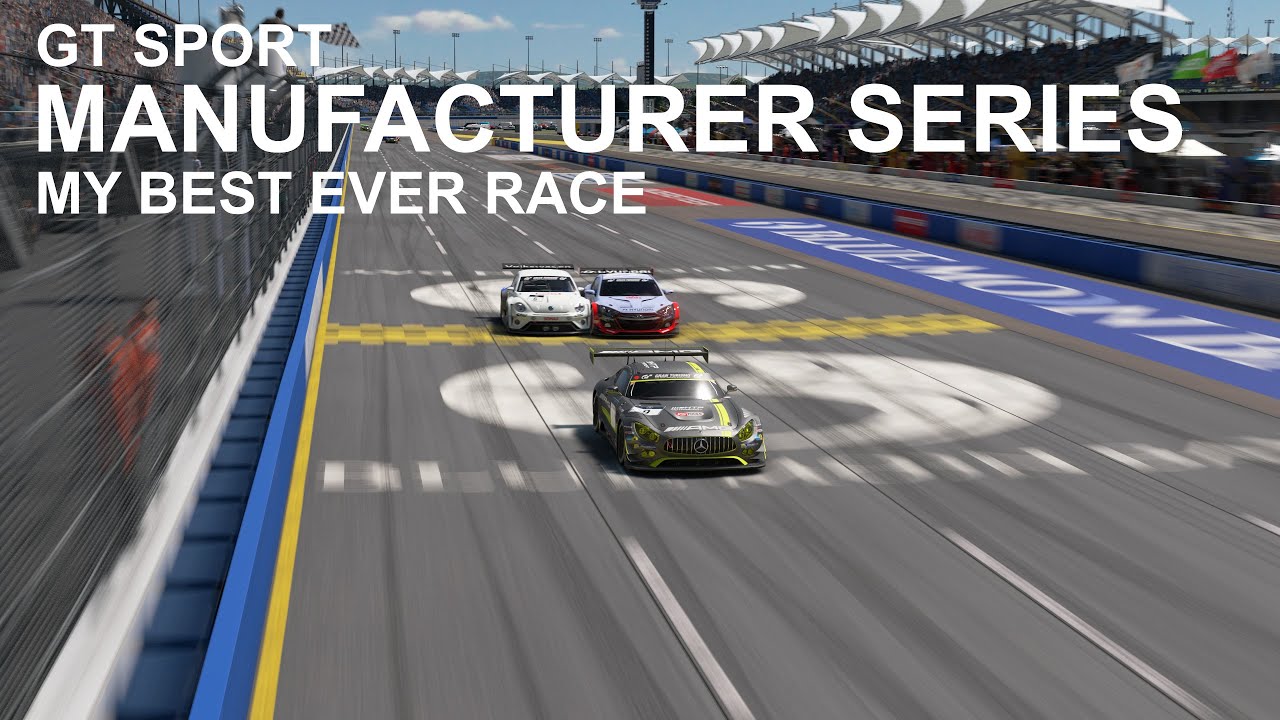 GT Sport: My best Race in Manufacturer Series - YouTube