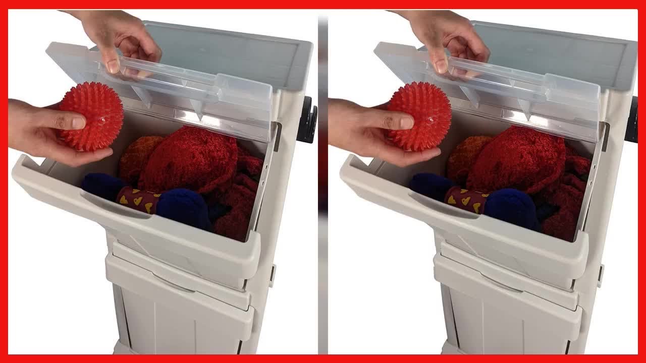 Richell Pet Stuff Tower II, Storage Container bin, Made in USA - YouTube