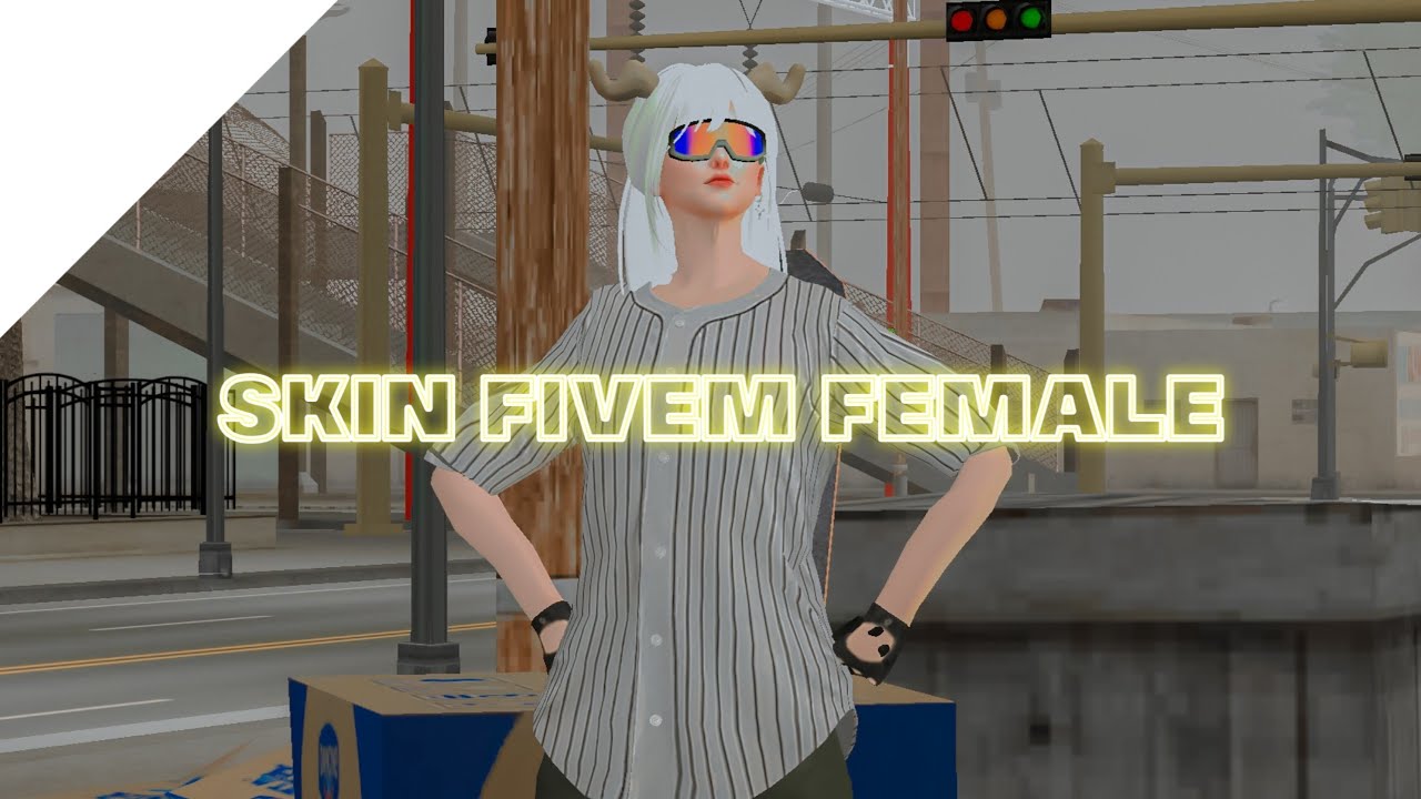 SHARE!! SKIN FIVEM FEMALE MENGCANTIK || GTA SA ANDROID 👻 - YouTube