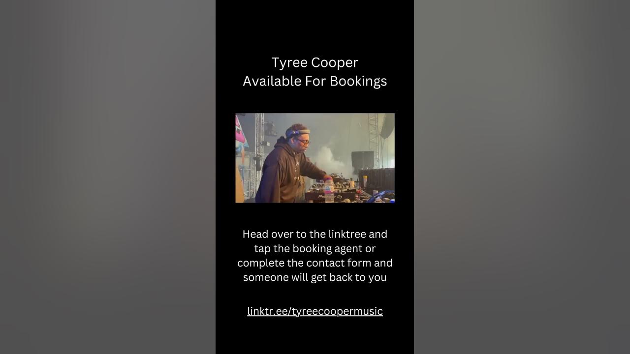 Tyree Cooper Bookings - YouTube