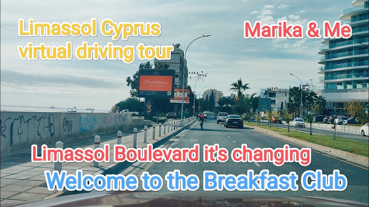 The Limassol Boulevard Skyscraper's galore.. Limassol Cyprus - YouTube