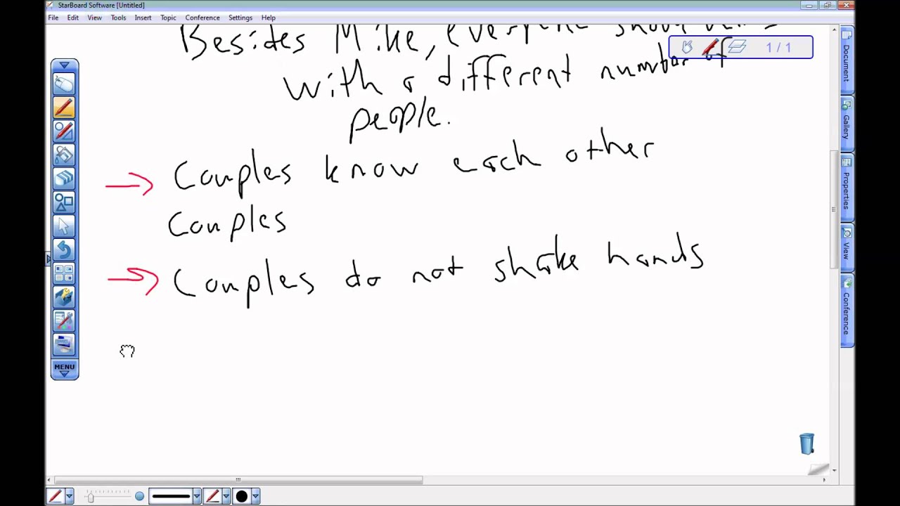 Handshake Problem Reading and First Steps - YouTube