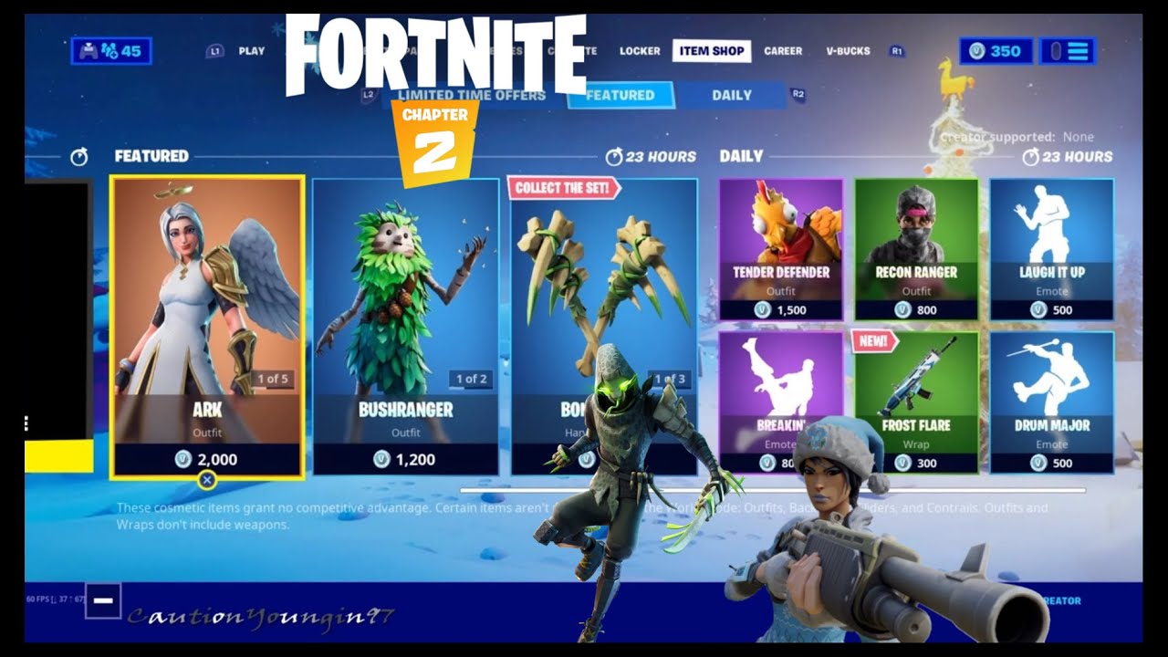 Today's Item Shop FORTNITE Chapter 2 Season1 1/6/2020 - YouTube